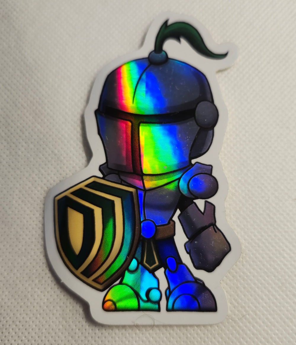 Sir Shippy Foil Sticker – Shipping Shield